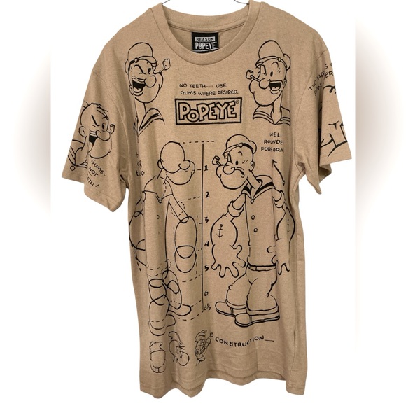 Reason | Shirts | Mens Popeye Tee | Poshmark
